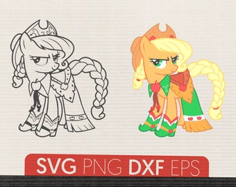 Applejack svg | Etsy