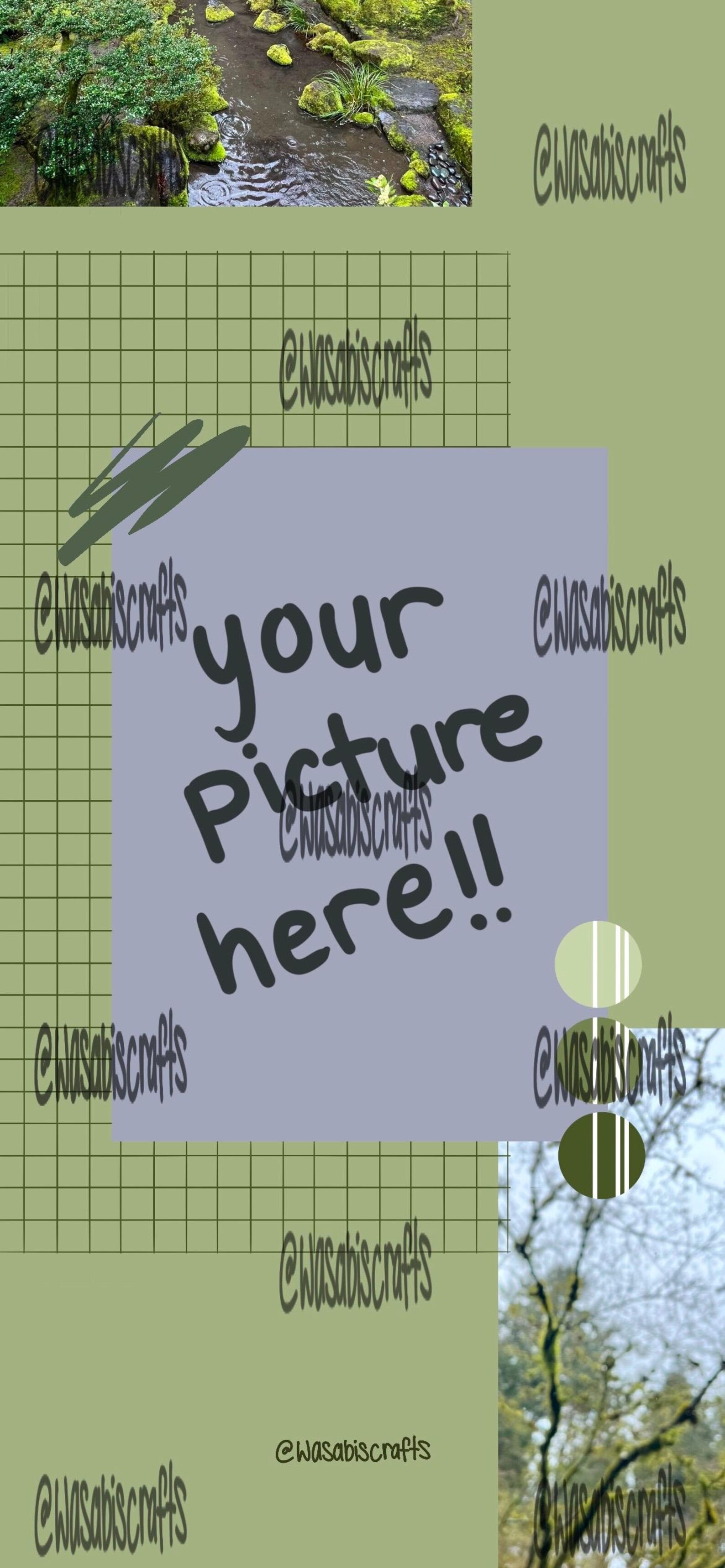 Custom Cute Green Lock/home Screen Bundle - Etsy