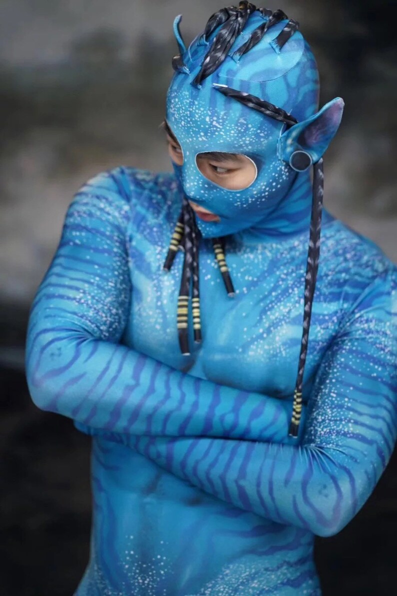 Avatar Cosplay Costume Halloween Alien Outfit Woman Man - Etsy
