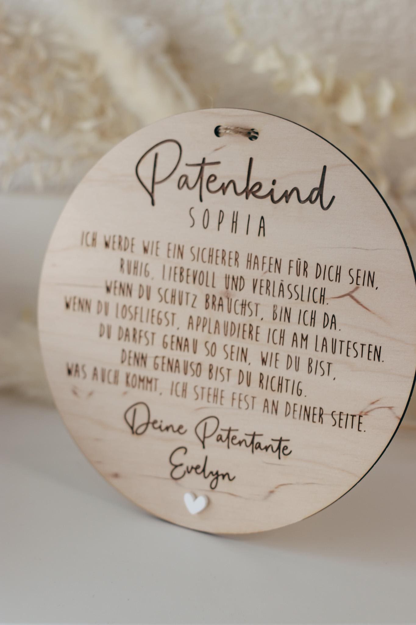 Faszinierend Geschenk Zur Taufe Von Patentante Ebenbild