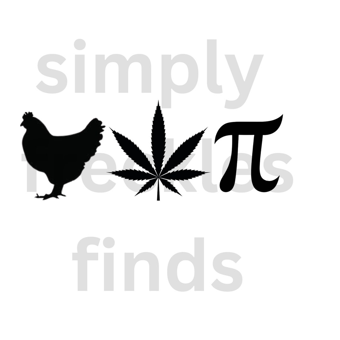 Chicken Pot Pie Marijuana Weed Cannabis Ganga Funny Sublimation SVG PNG ...