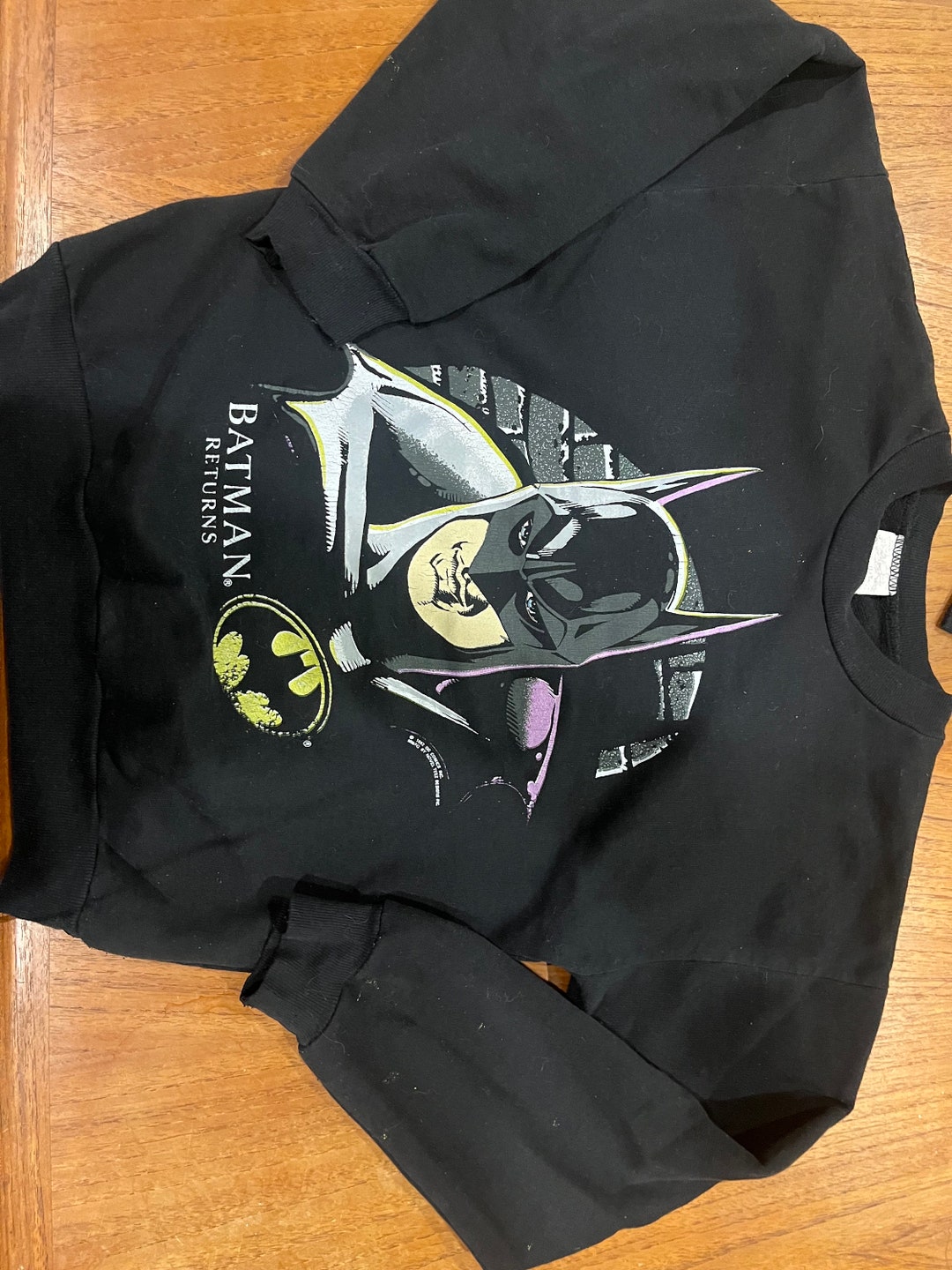 Vintage 1992 Batman Returns Kids Crewneck - Etsy