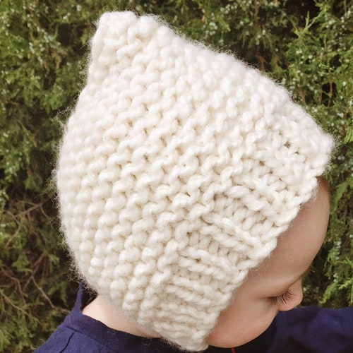 Baby Pixie Hat Knitting Pattern RAINBOW PIXIE - Etsy