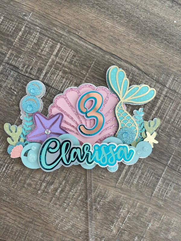 Mermaid Birthday Balloon Bundle, Mermaid Birthday Decor, Girl Birthday ...