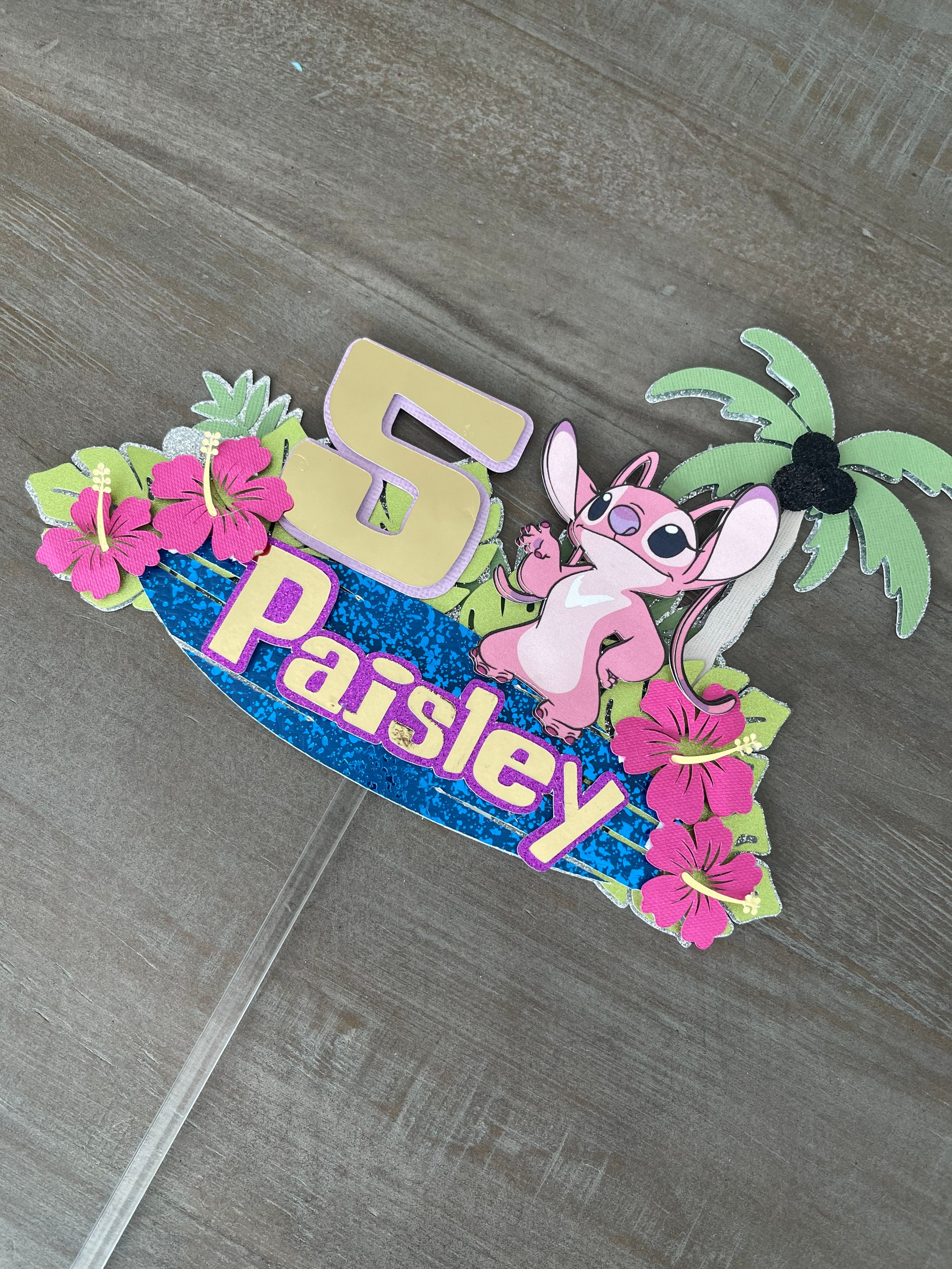 Stitch Cake Topper Lilo and Stitch Topper Stitch Birthday - Etsy Canada