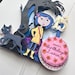 Coraline Birthday Cake Topper: Personalized Theme Decoration - Etsy