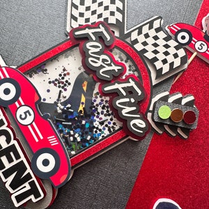 Two Fast Topper, Race Car , Fast Five Topper, Race Car Birthday, Sonic ...