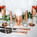 Rose Gold Unity Candle Set Engraved Wedding Toasting Glasses - Etsy