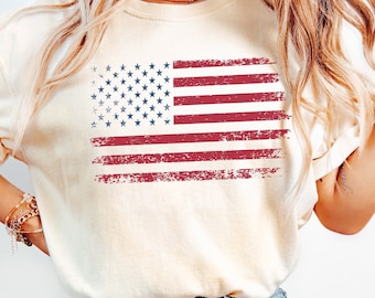 Distressed American Flag SVG, 4th of July Svg, USA Flag Svg, USA Flag ...
