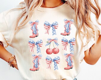 Coquette 4th of July Png, Western Png, 4th of July Png, Fourth of July ...