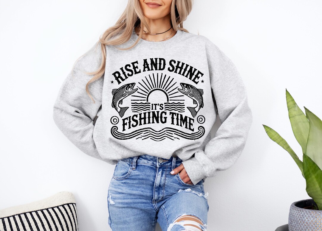 Fishing Svg, Shine, It's Fishing Time Svg Funny Graphic Sublimation ...
