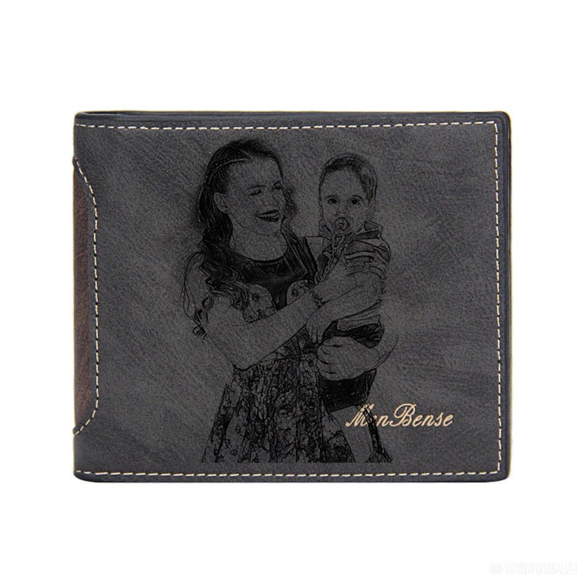 Custom Mens Photo Wallet Personalized Wallets for Him or Her - Etsy