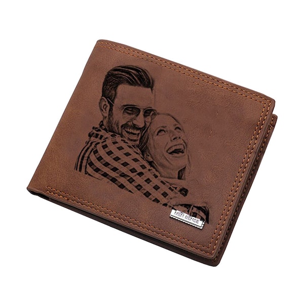 Custom Photo Billfold Wallet - Etsy