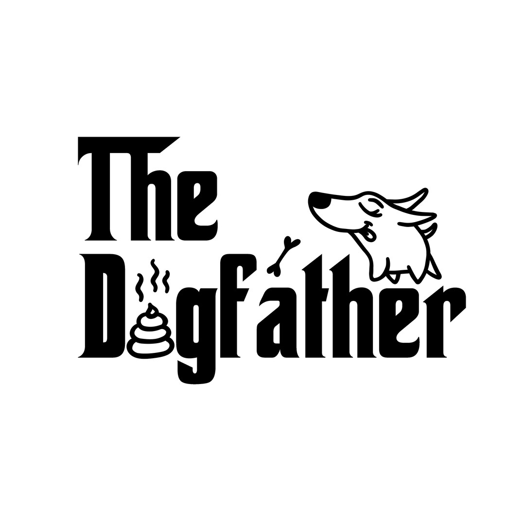 Dad Life Svg, Dog Owner Svg, the Dogfather Svg, Dog Svg, Dog Dad Svg ...