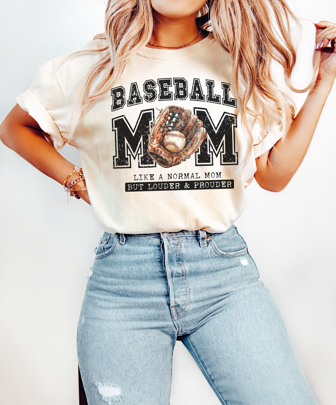 Baseball Mom PNG, Loud and Proud Baseball Mom Sublimation Design ...