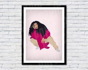 Sza poster | Etsy