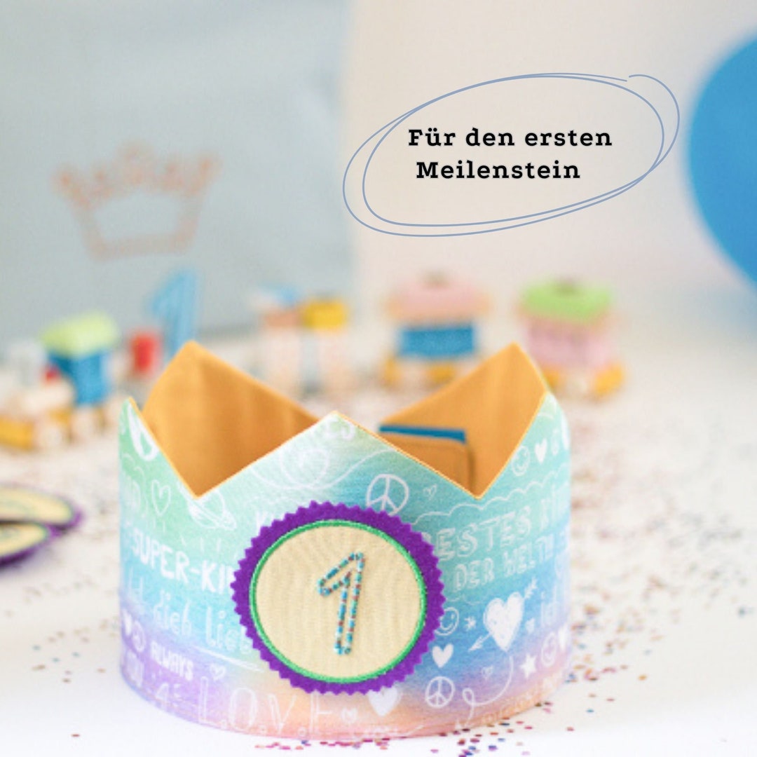 Birthday Crown With Numbers, Crown for Children's Birthdays, Crown With ...