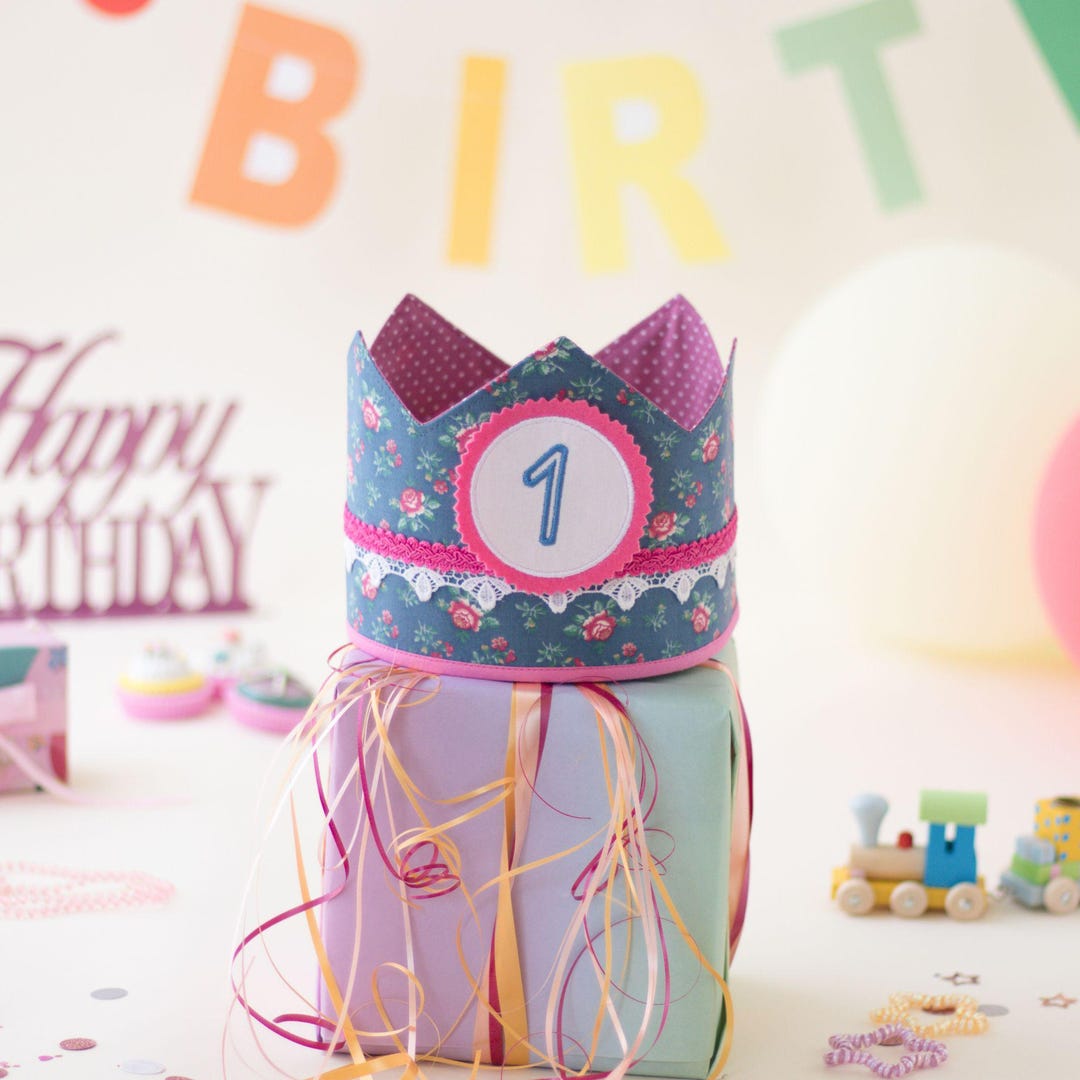 Crown for Children's Birthday, Birthday Crown With Numbers, Crown With ...