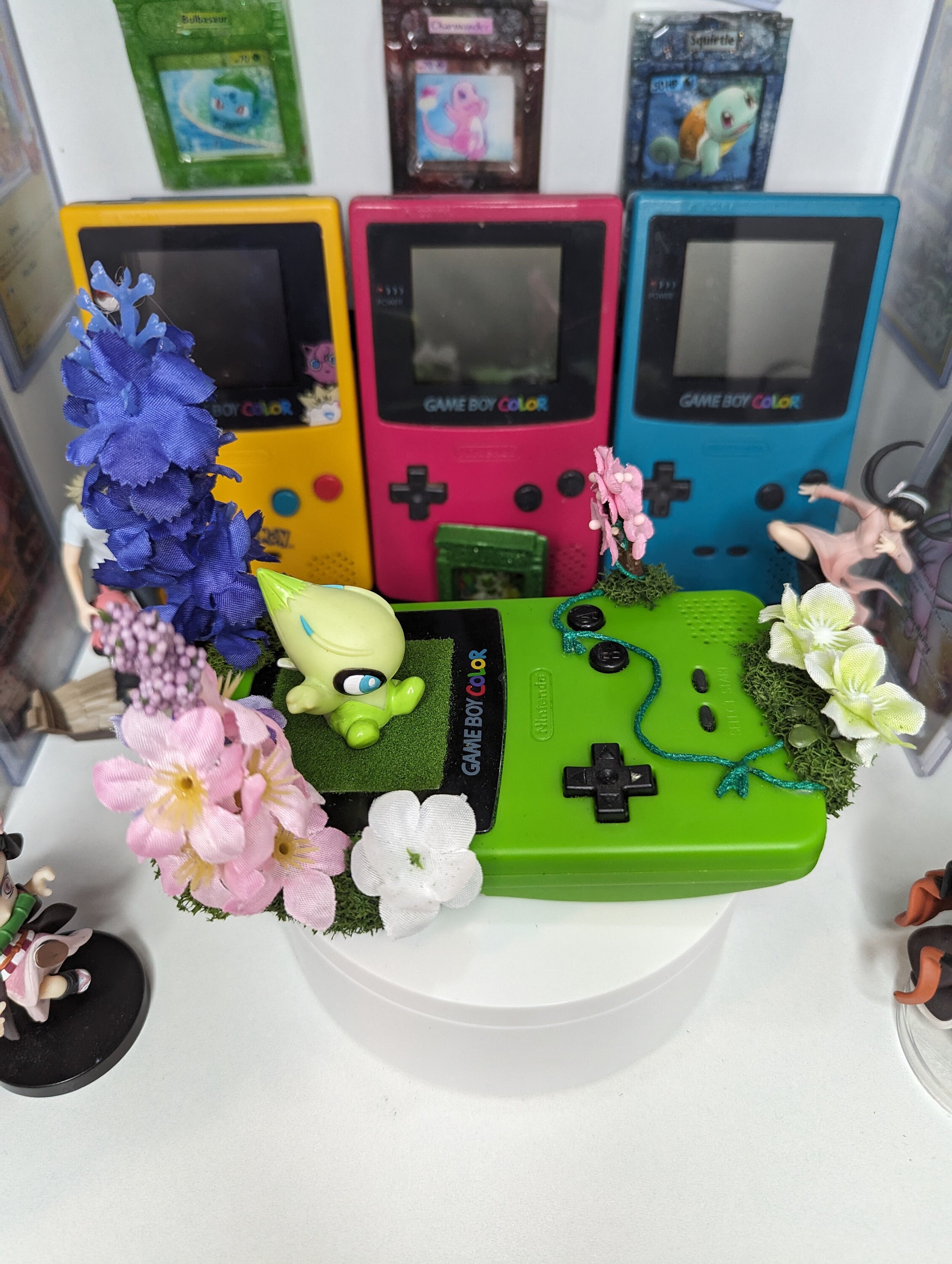 Celebi Pokemon Terrarium Gameboy Color Terrarium Diorama Nerdy Gift ...