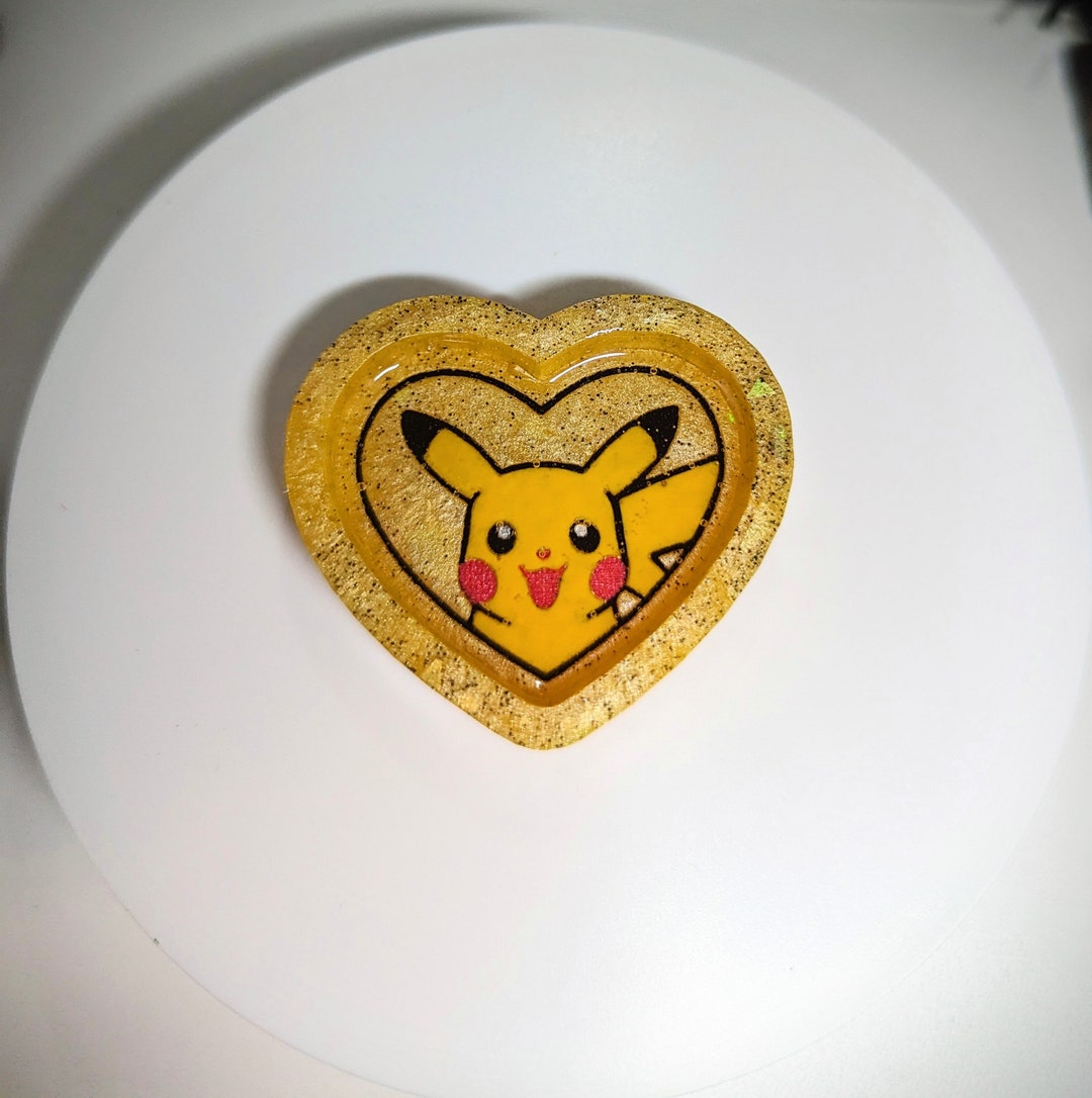Magnetic Pikachu Piece Custom Handmade Resin / Pokemon - Etsy