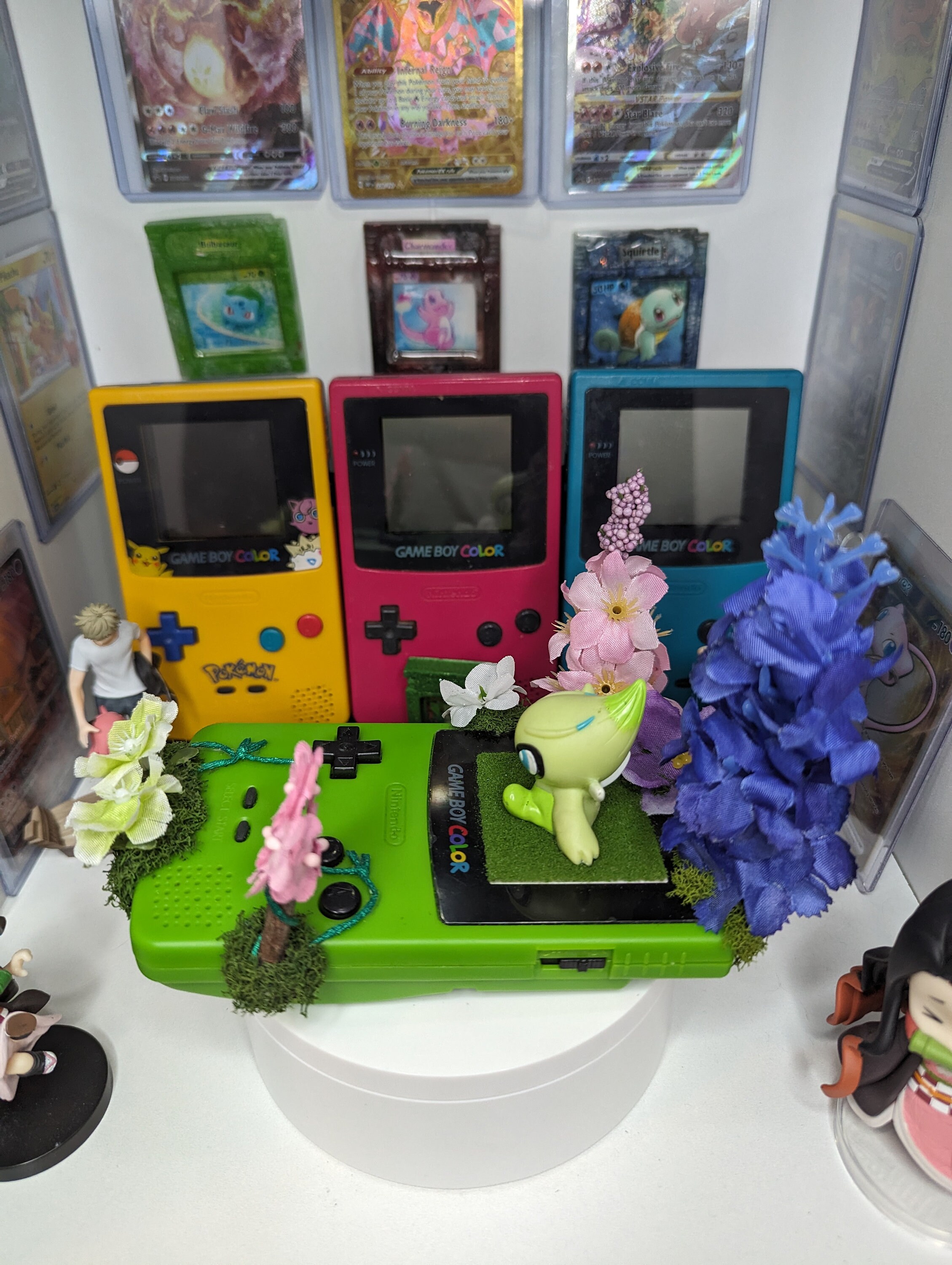 Celebi Pokemon Terrarium Gameboy Color Terrarium Diorama Nerdy Gift ...