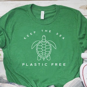 Sea Turtle Shirt Sea Turtle Gift Save the Seas Shirt Unisex Jersey ...