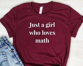 I Know I Do Math Like a Girl Try to Keep up Math Teacher Shirt Science ...
