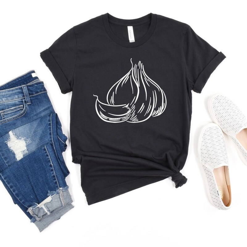Garlic T Shirt - Etsy