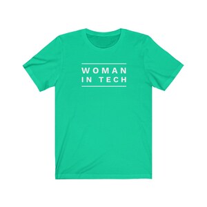 Woman in Tech Shirt Programmer Shirt Computer Science Shirt Programmer ...