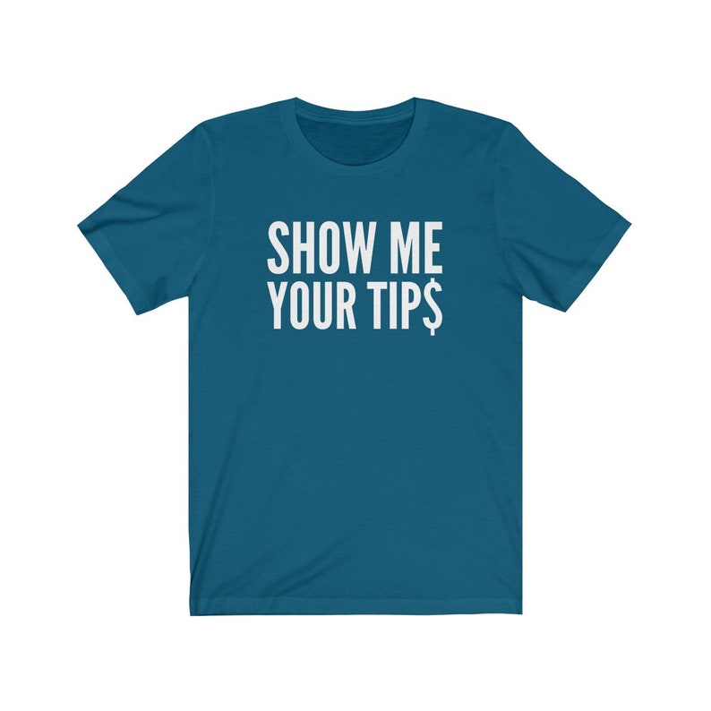 Show Me Your Tips Shirt Bartender Shirt Bartending Gift Unisex - Etsy