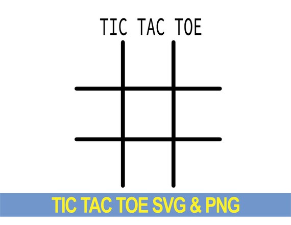 Tic Tac Toe svg Tic Tac Toe svg file Tic Tac Toe svg board svg | Etsy