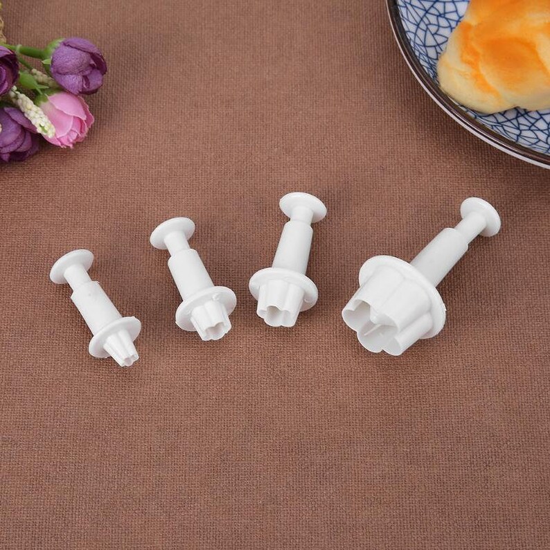 Flower Plunger Cutters Cake Decorating Tools Fondant Cutters | Etsy