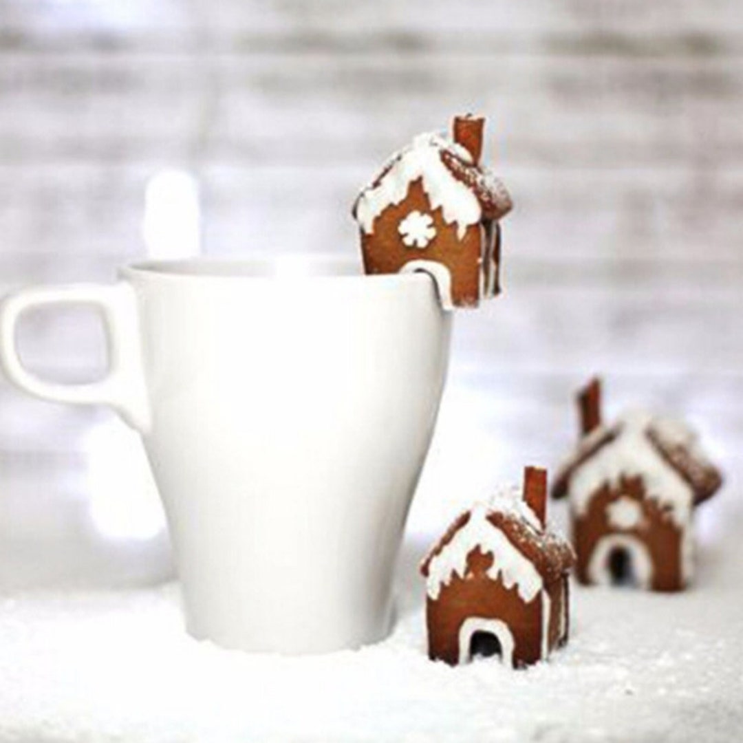 Christmas Cookie Cutters Mini Gingerbread House Cutters Stainless Steel ...