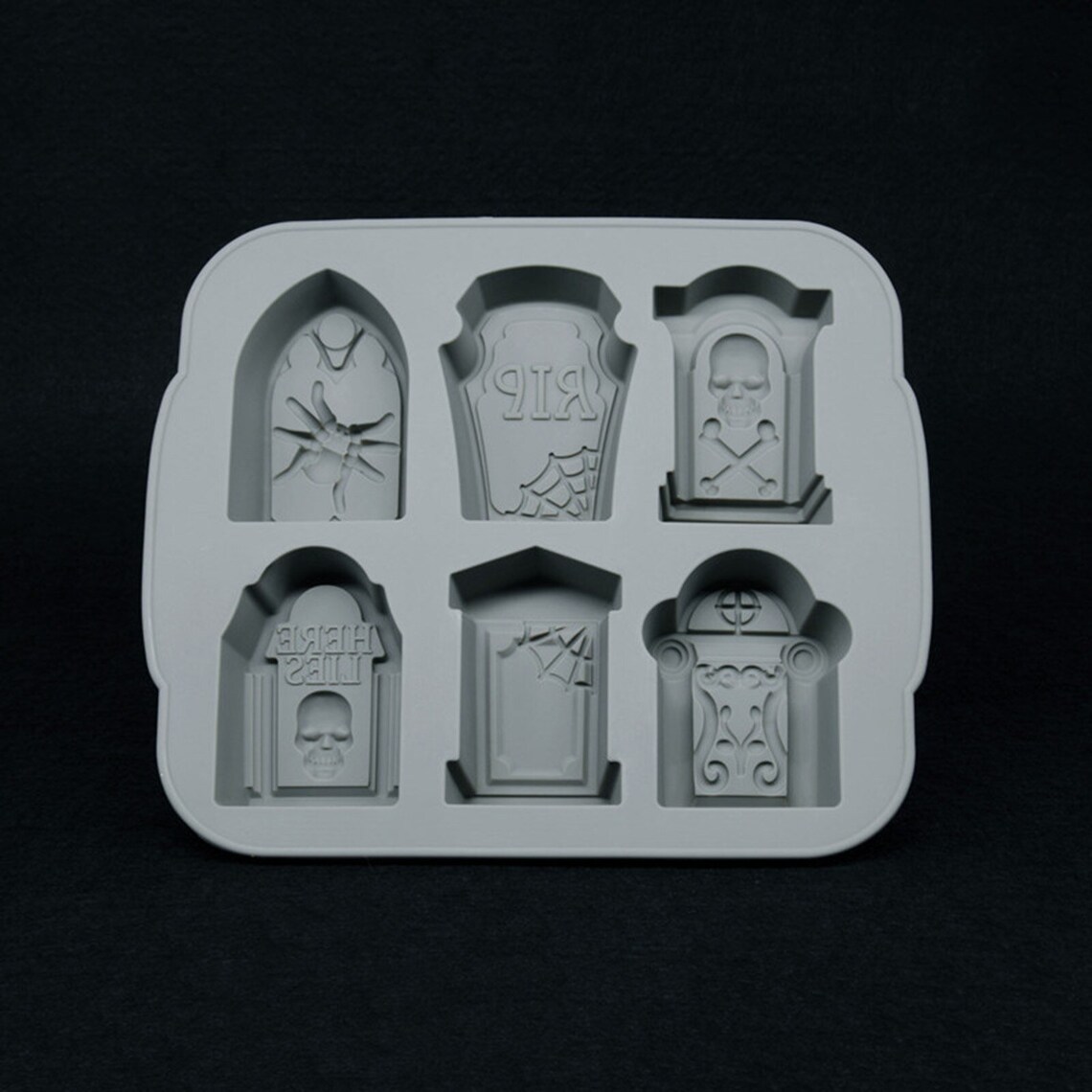 Halloween Tombstone Silicone Mold Graveyard Stone Mold - Etsy