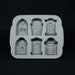 Halloween Tombstone Silicone Mold Graveyard Stone Mold Chocolate Mold ...