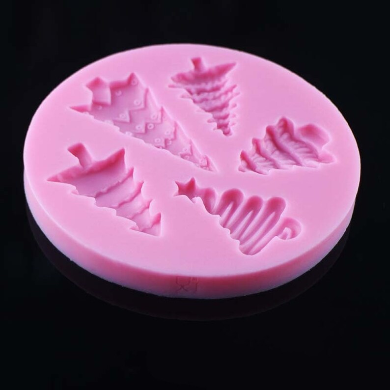 Mini Christmas Trees Silicone Mold Fondant Mold Cake - Etsy