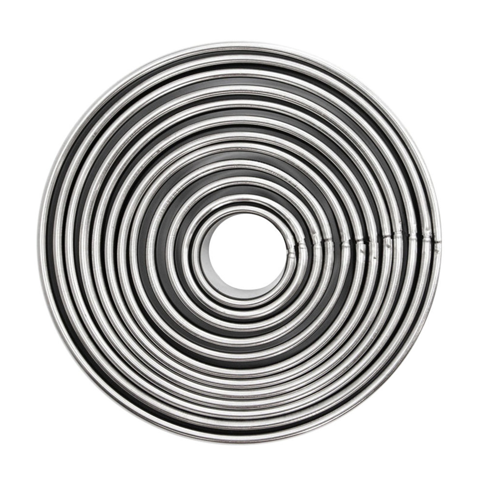 Round Cutters Set of 12 Stainless Steel Cake Decorating Tools | Etsy