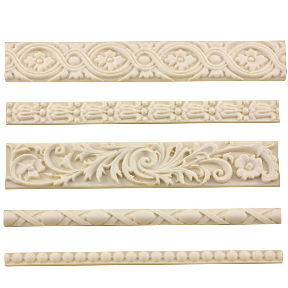 Baroque Cake Border Silicone Mold - Etsy