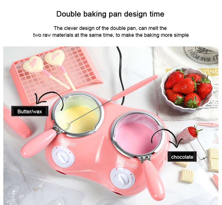 Double Chocolate Melting Pot Candy Melting Pot Automatic - Etsy