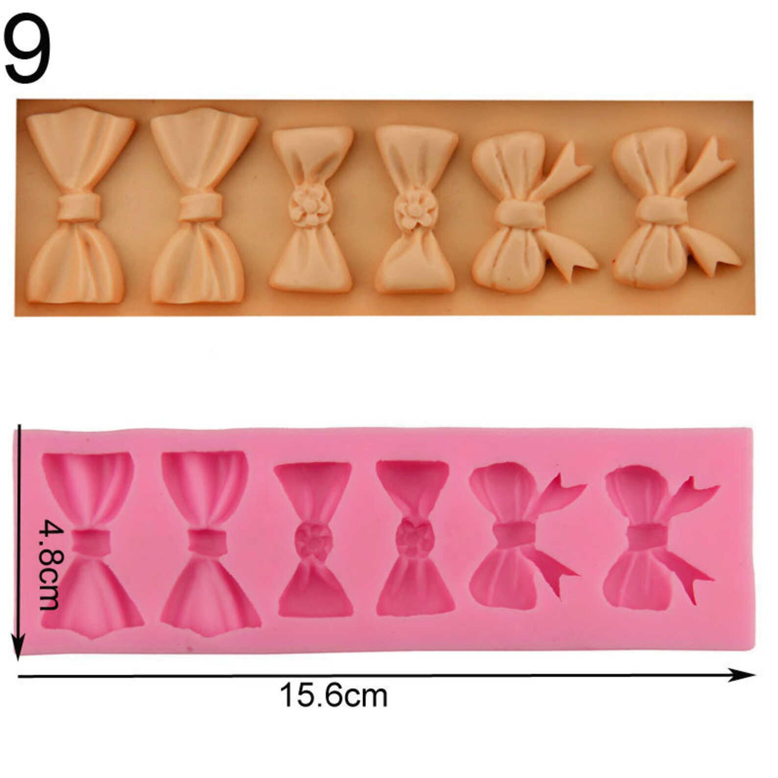 Bows Silicone Mold Cake Decorating Tools Fondant Bow Mold - Etsy