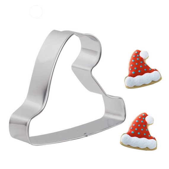 Christmas Santa Hat Stainless Steel Cookie Cutter Fondant - Etsy