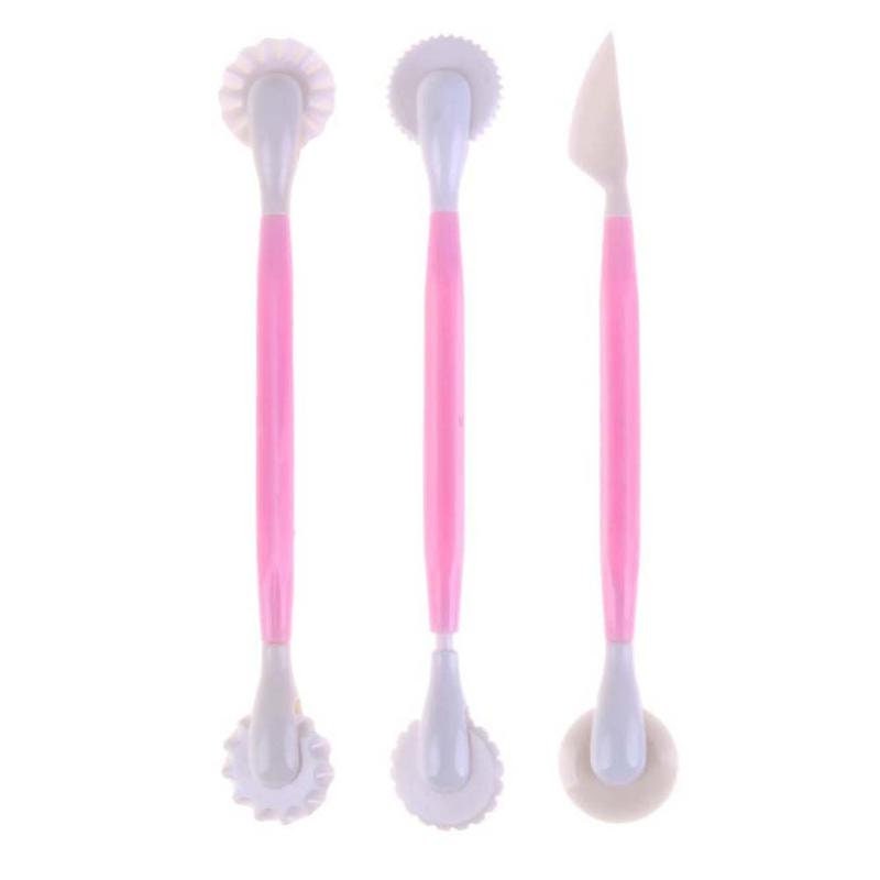 Fondant Modelling Tool Set 3 Pieces 6 Patterns Set Cake - Etsy