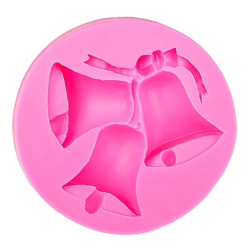 Christmas Silicone Fondant Bells Mold Cake Decorating Tools Cake ...