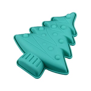 Christmas Tree Shaped Silicone Mold Baking Cake Mold Cake Decorating ...
