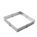 Cake Molds Adjustable Cake Rings Round and Square Stainless Steel Cake ...