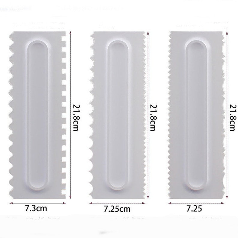 Icing Combs Set Cake Decorating Tools Icing Tools Buttercream - Etsy