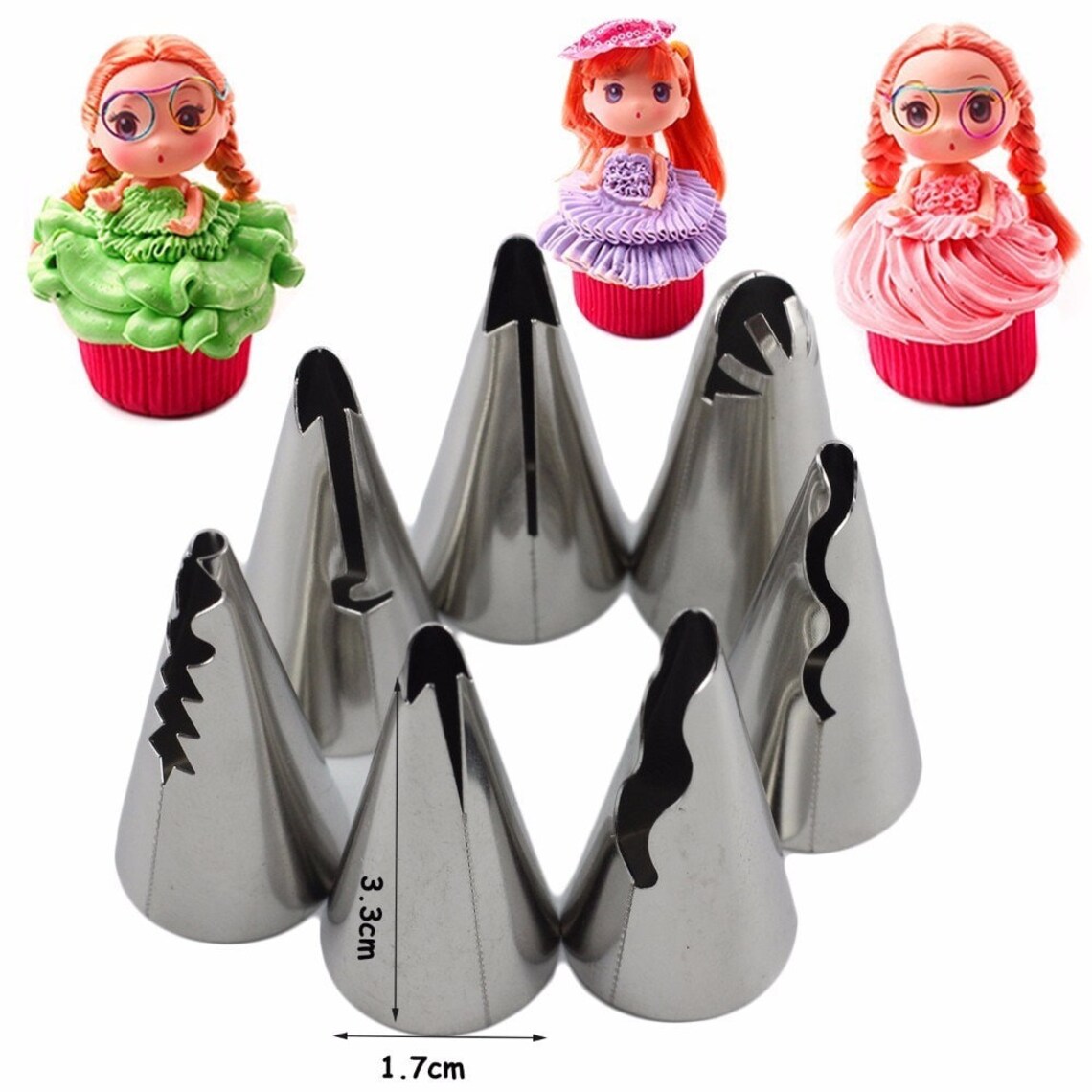 Large Set of Icing Tools Piping Bags Icing Tips Nozzles 88 Pcs | Etsy