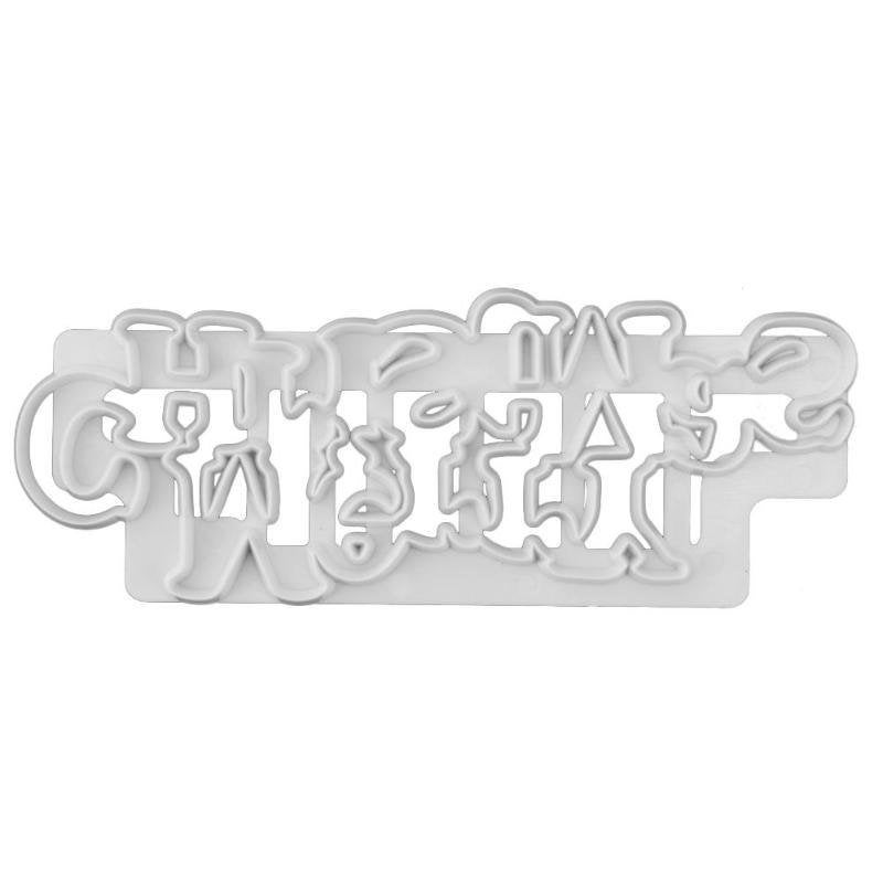 Merry Christmas Fondant Cutter Cake Decorating Tools Christmas Tools ...
