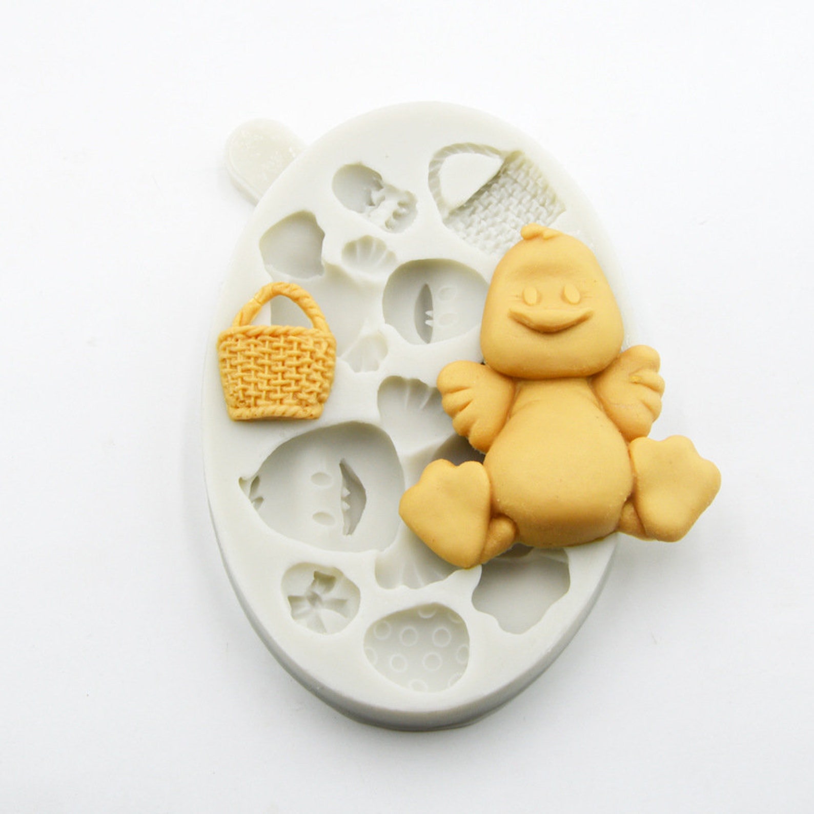 Easter Chicken Silicone Mold Fondant Mold DIY Easter Cake Decorating ...