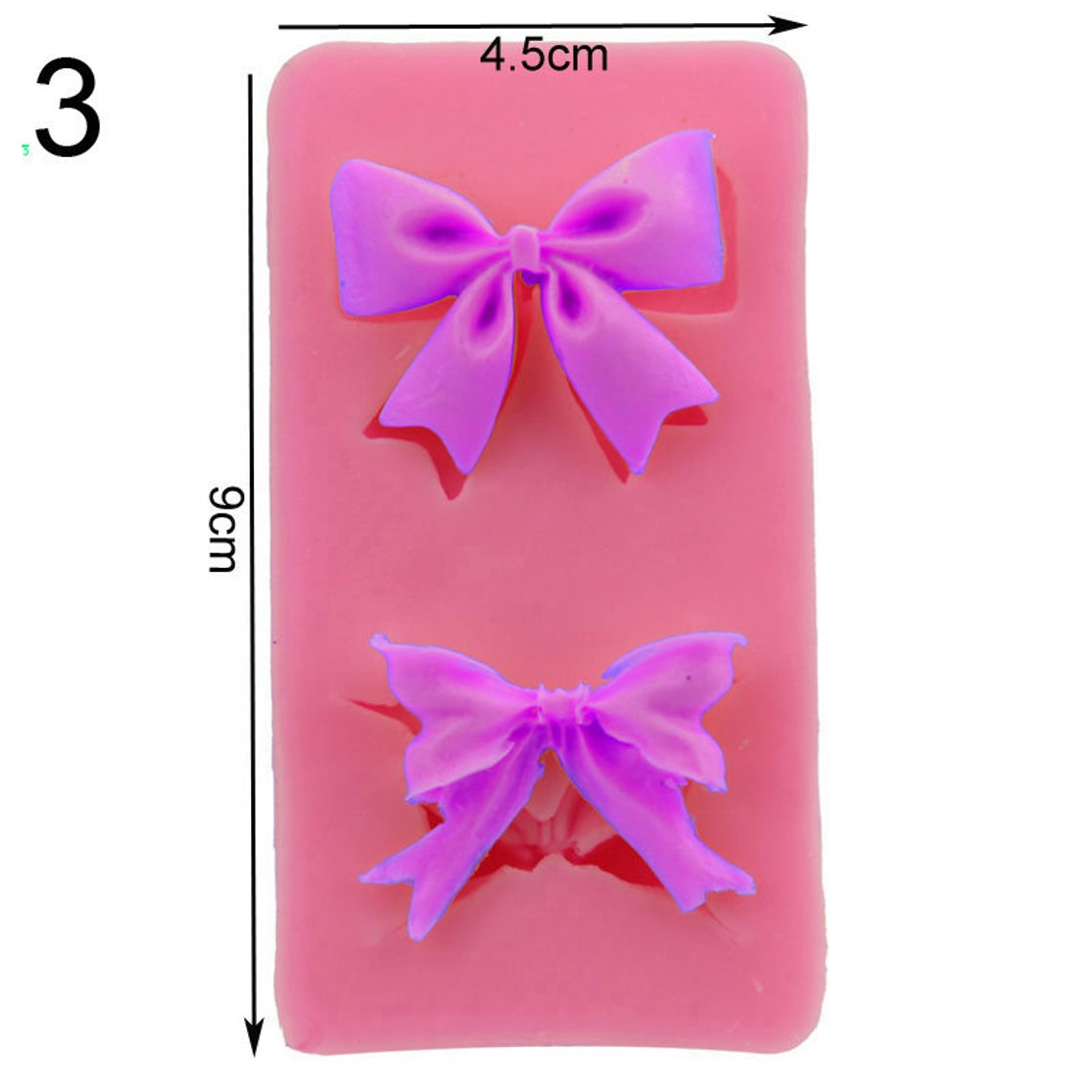 Bows Silicone Mold Cake Decorating Tools Fondant Bow Mold - Etsy